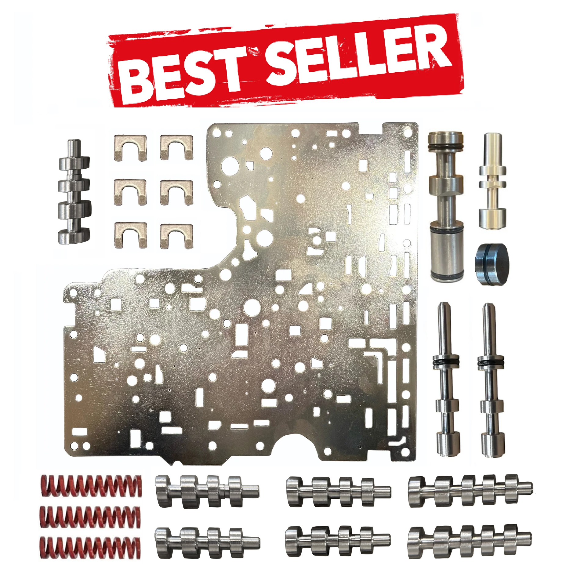 Ford 10R100/10R140 Billet Valve Body Upgrade Kit w/ PulseDelete™