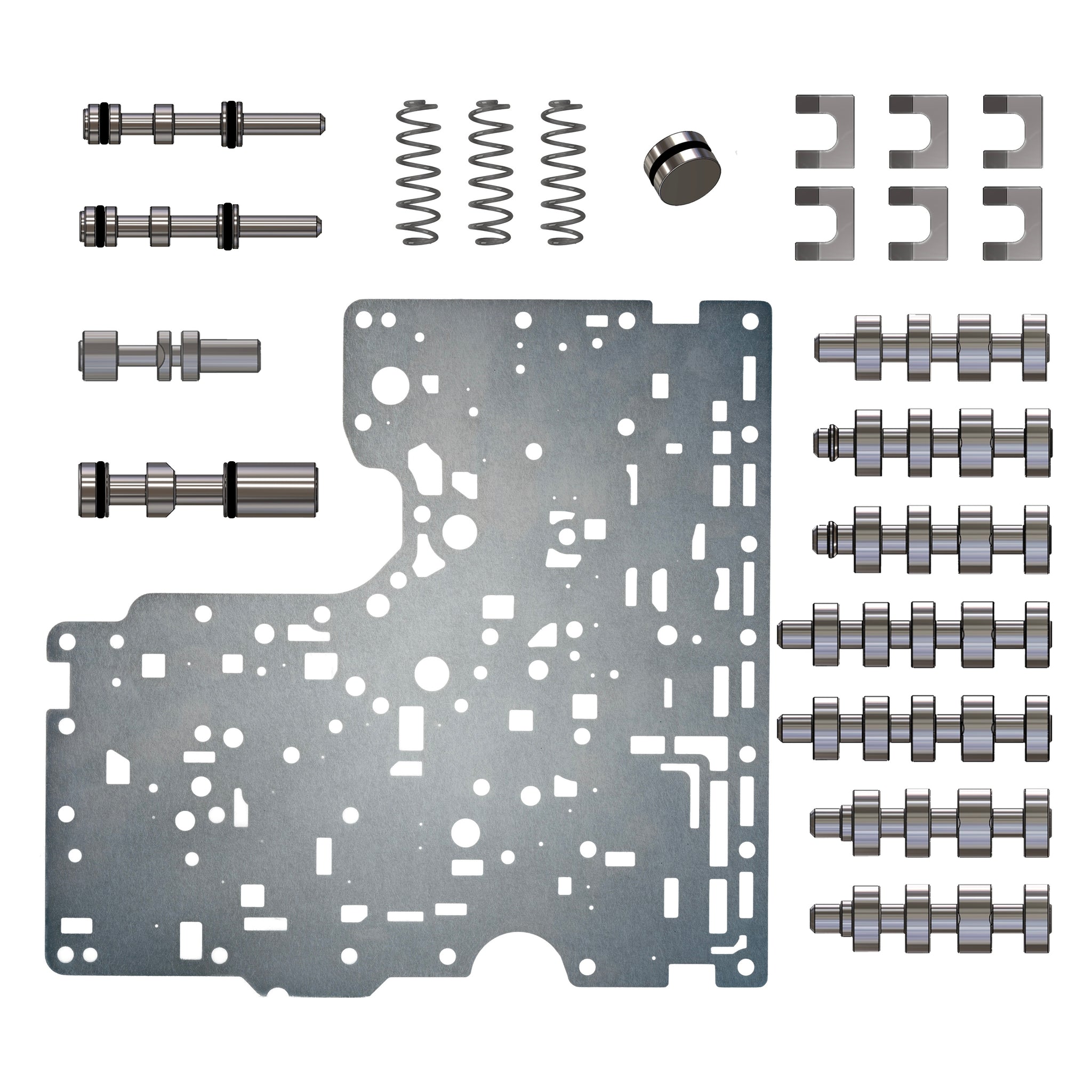 Ford 10R100/10R140 Billet Valve Body Upgrade Kit w/ PulseDelete™